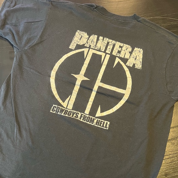 Shirts | Vintage Pantera Tour Shirt From The 9s | Poshmark
